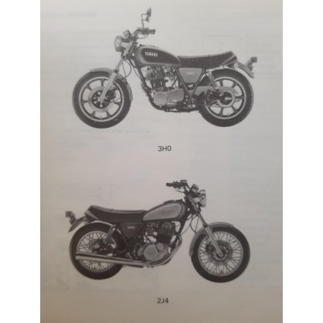 YAMAHA SR 500 1979