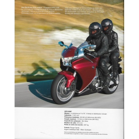 HONDA VFR 1200 F (Catalogue)