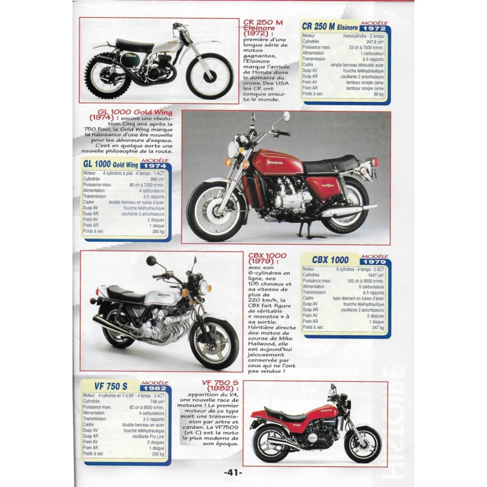 MOTO-FLASH Hors-Série: 50 ans de HONDA (1948 / 1998)