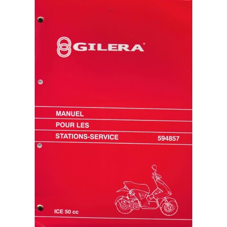 GILERA ICE 50 cc (manuel atelier 06 / 2001)